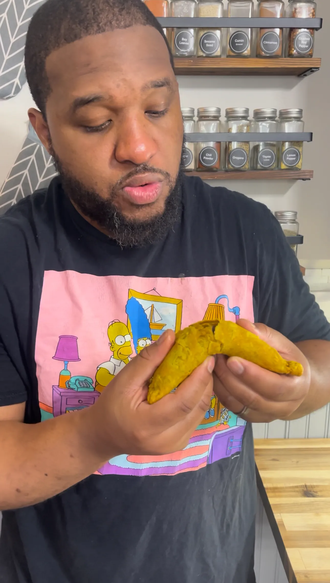 Jamaican Beef Patty by cookingwithmrcooper