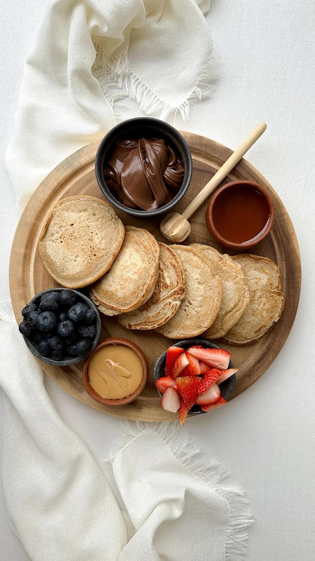 Oatmeal Pancakes Table | Provecho