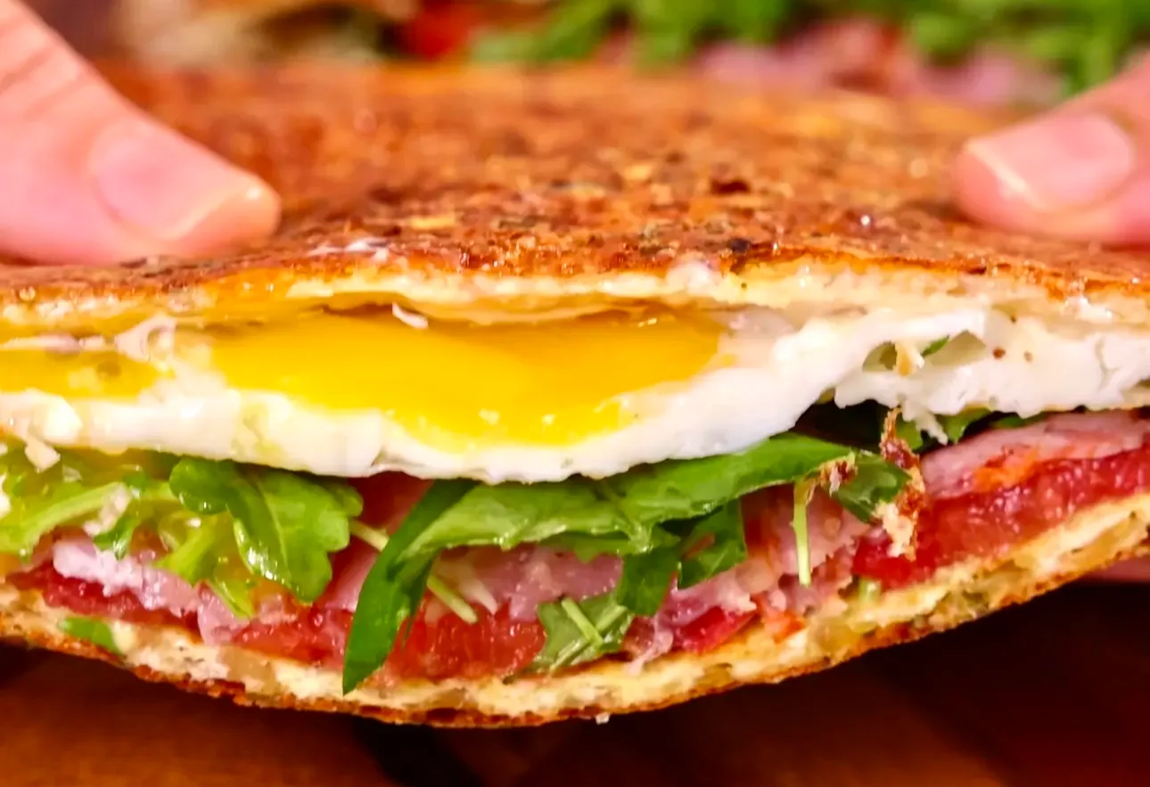 High Protein Cottage Cheese Wrap by alinapro