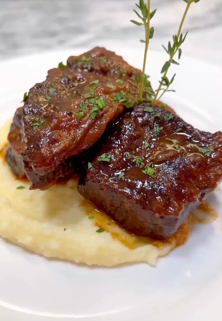 Cola Braised Short Ribs by chefgenevieve