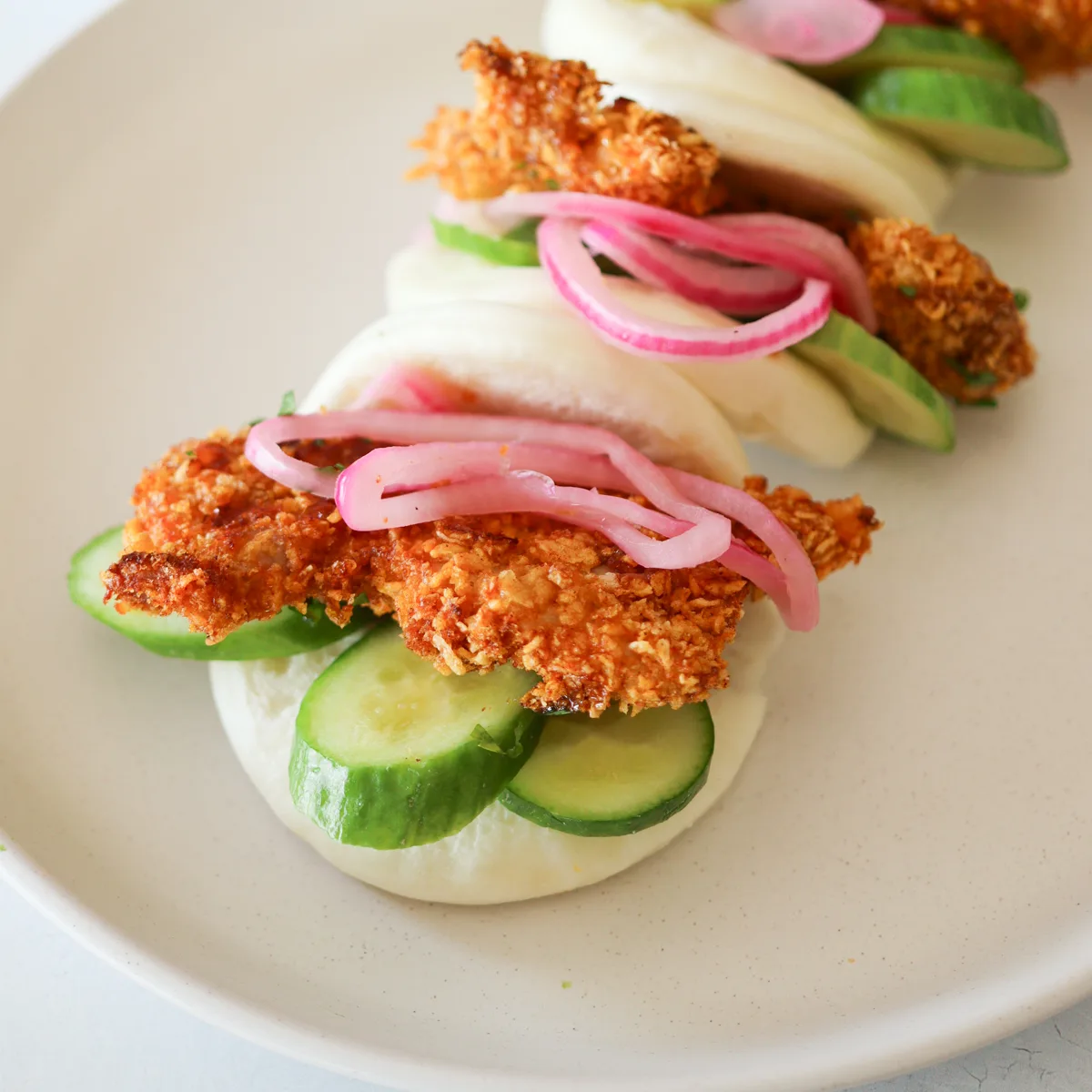 Crispy Chicken Bao Buns by eatwithcarmen