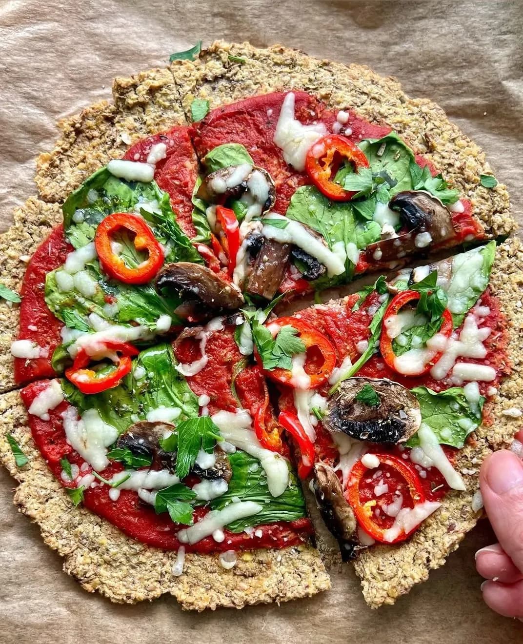 High Protein and Fibre Pizza Base | Provecho