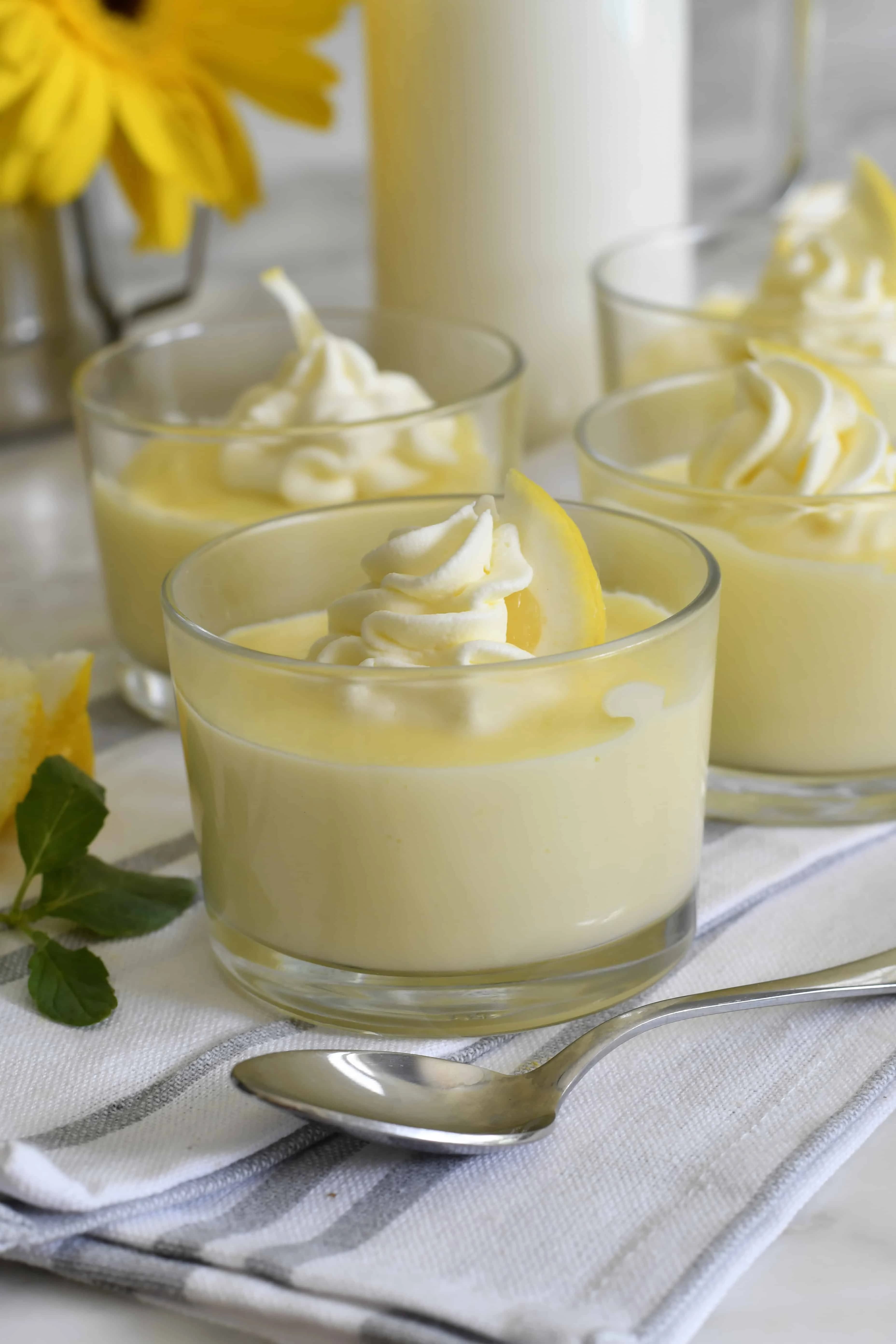 Italian Lemon Budino (Pudding) | Provecho