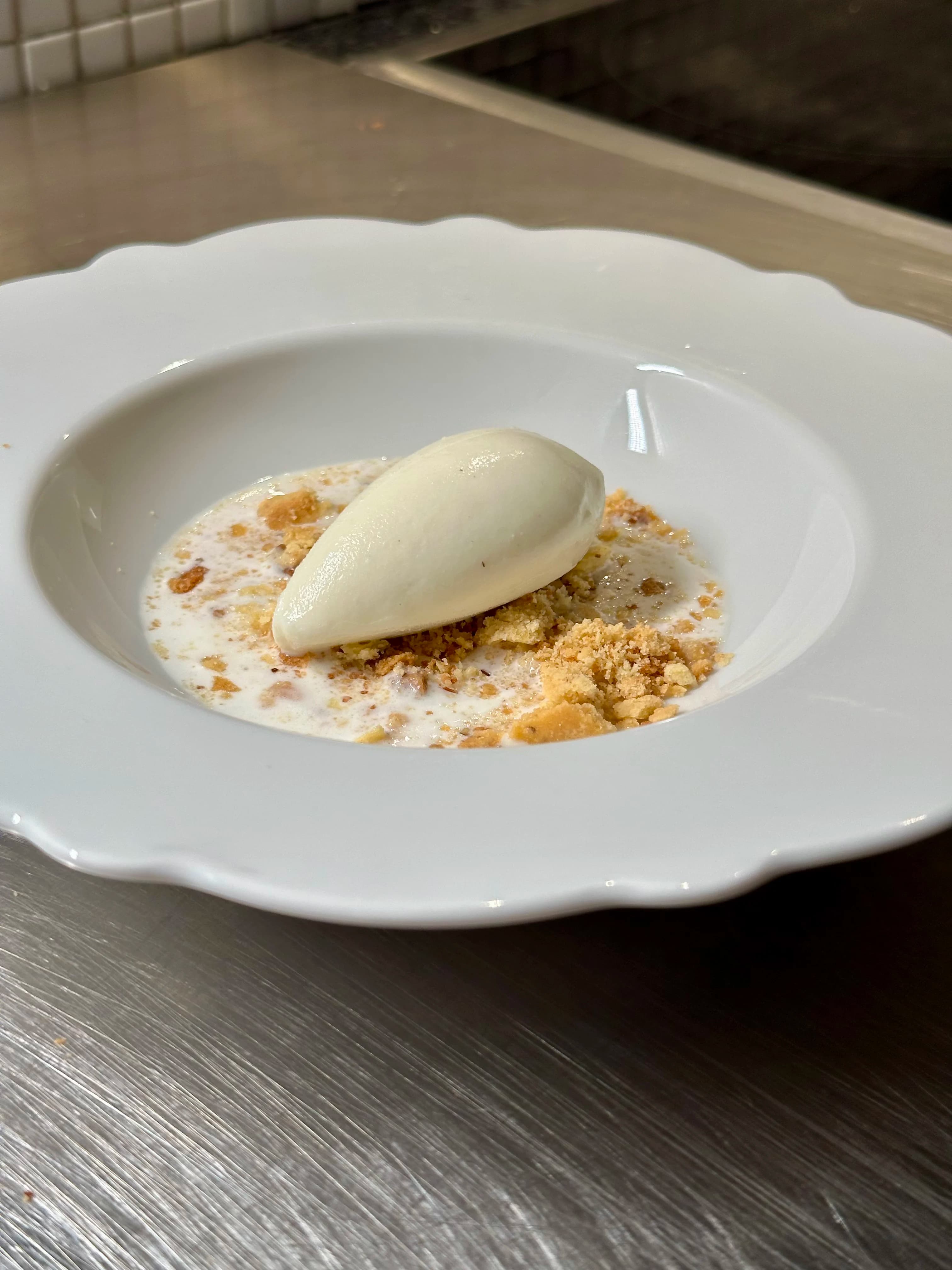 Goat Yoghurt Tonka Ice Cream | Provecho