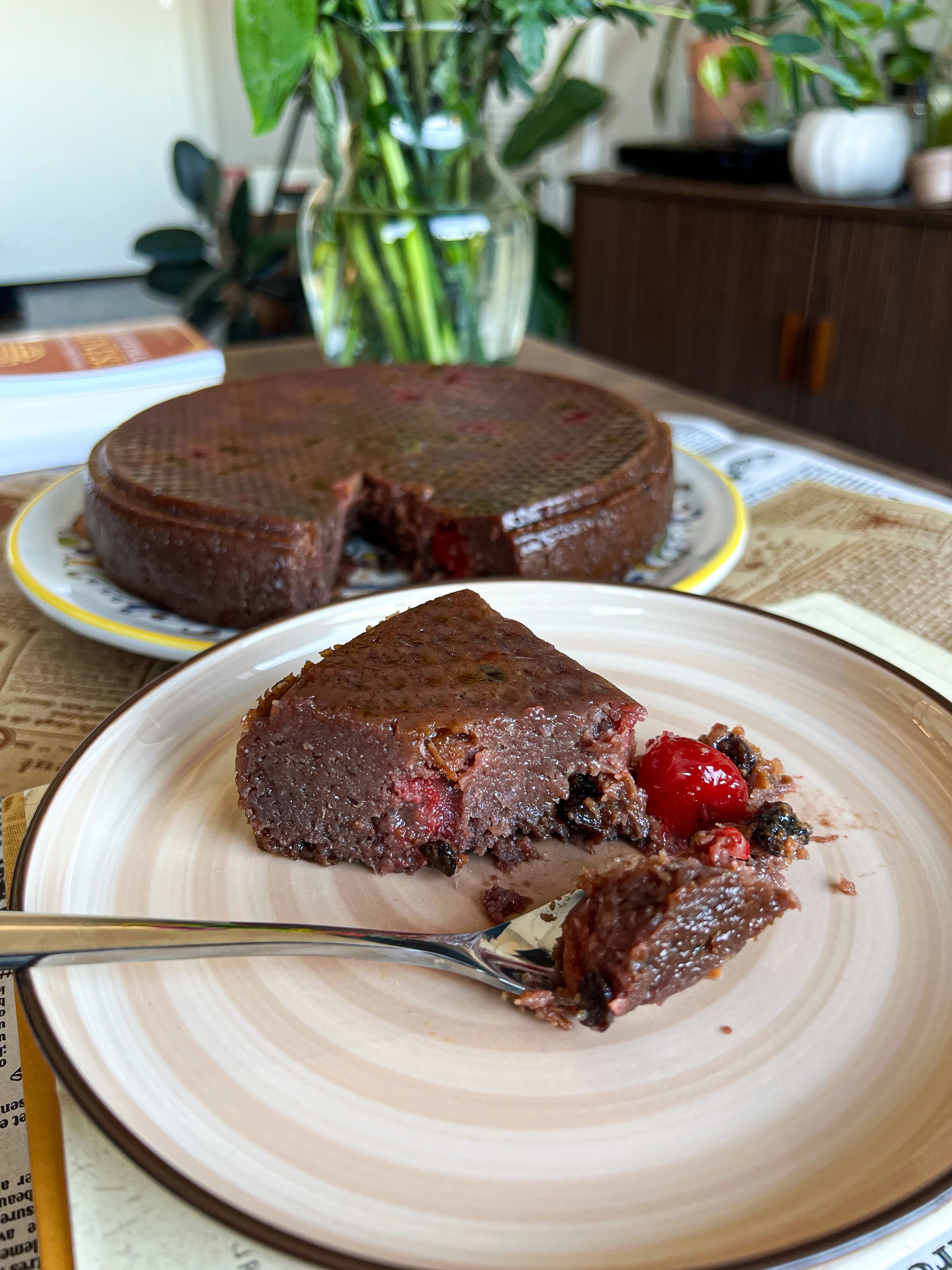 Purple Sweet Potato Bread Pudding (Pain Patate) | Provecho