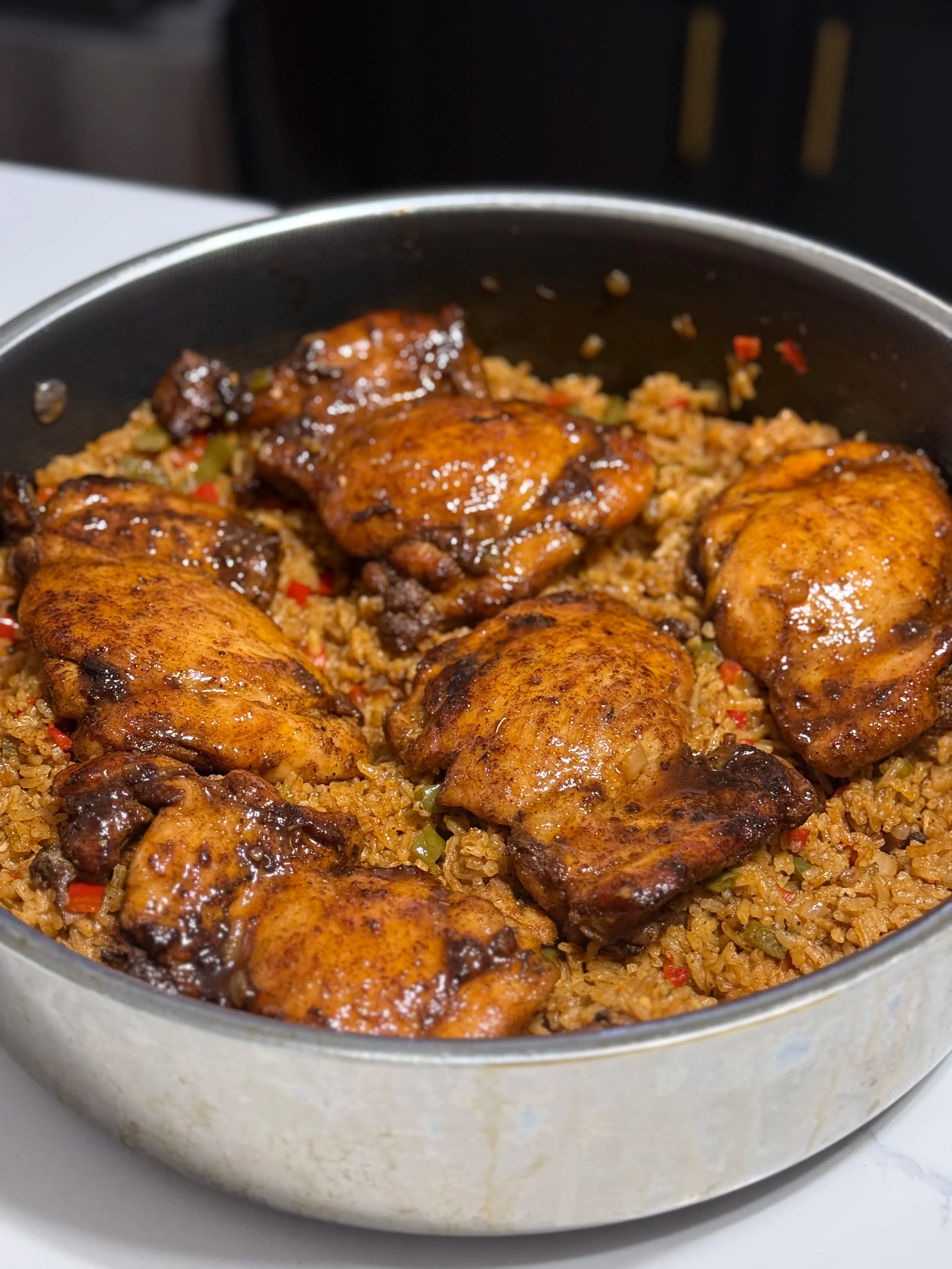 One Pot Cajun Honey Butter Chicken & Rice | Provecho